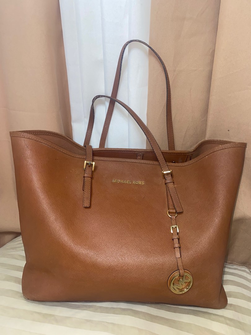 Mk tote bag, Luxury, Bags & Wallets on Carousell