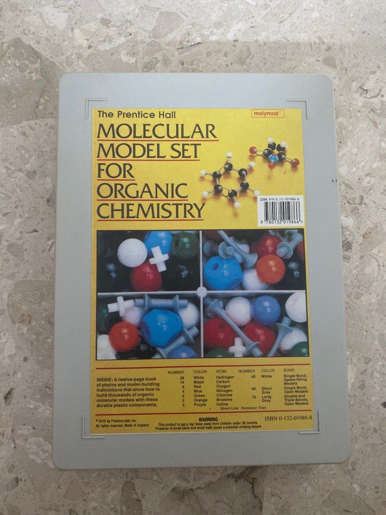 Molecular Model Set Organic Chemistry, Hobbies & Toys, Stationery ...