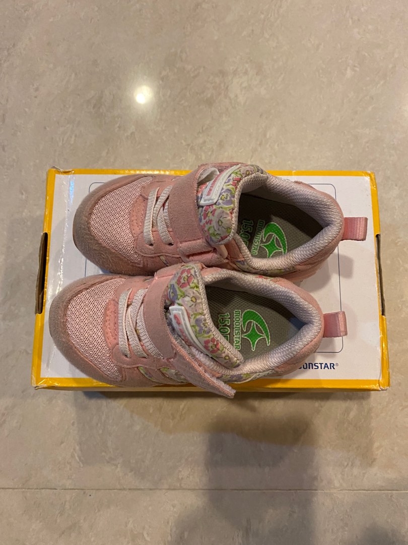 日本Moonstar 月星15寸 機能鞋 幼童運動鞋 Flex Joint, 嬰兒及兒童, 嬰兒及兒童流行時尚在旋轉拍賣
