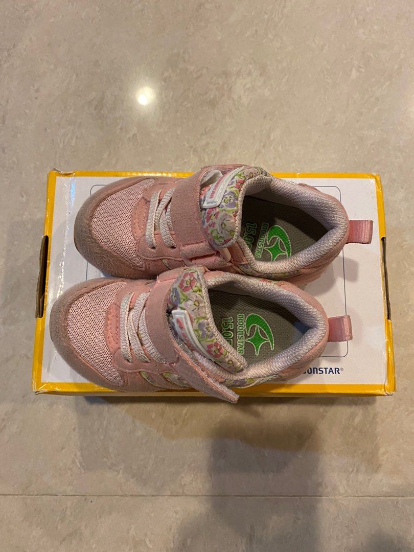 日本Moonstar 月星15寸 機能鞋 幼童運動鞋 Flex Joint, 嬰兒及兒童, 嬰兒及兒童流行時尚在旋轉拍賣