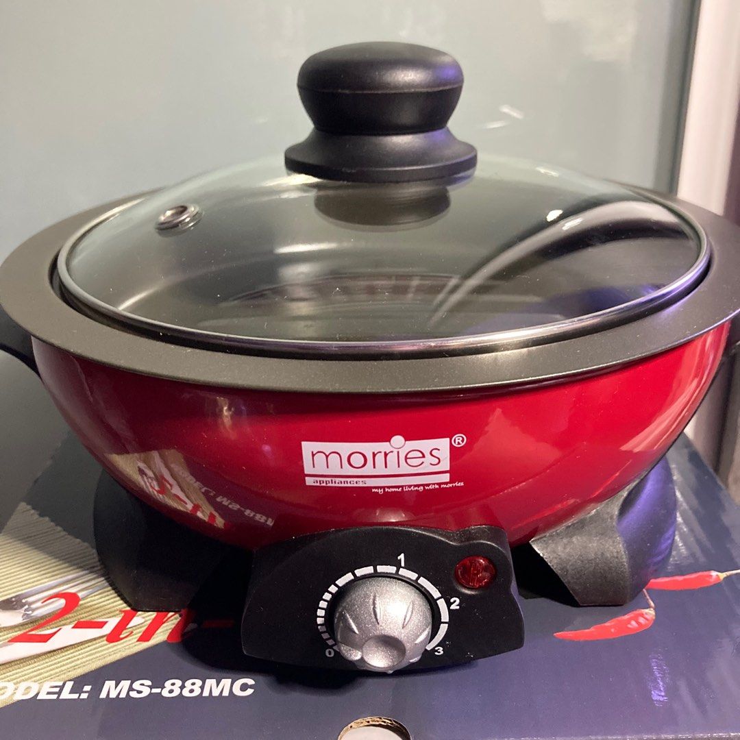 Morries Multi cooker 2 in 1 Grill and hotpot MS-88MC 2.0L, TV & Home ...