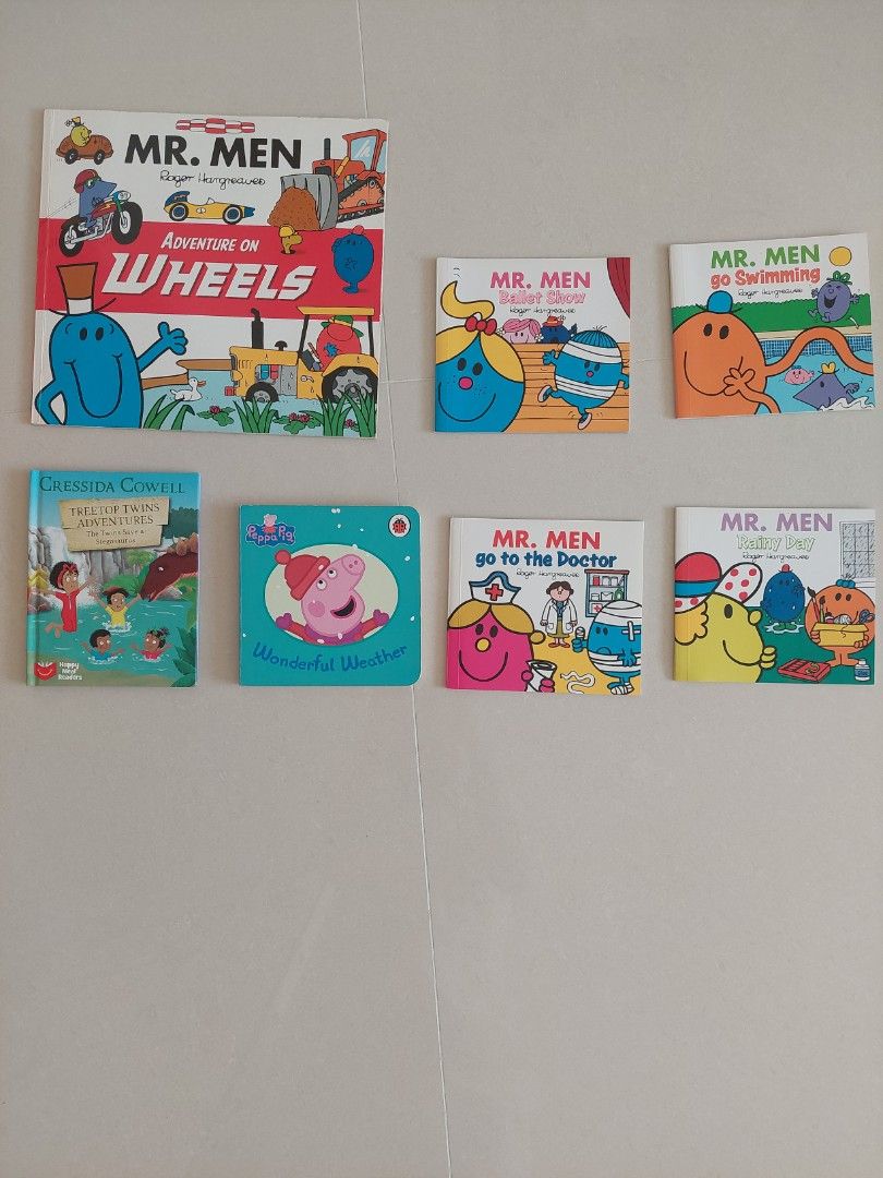 Mr Men, Hobbies & Toys, Books & Magazines, Children's Books on Carousell