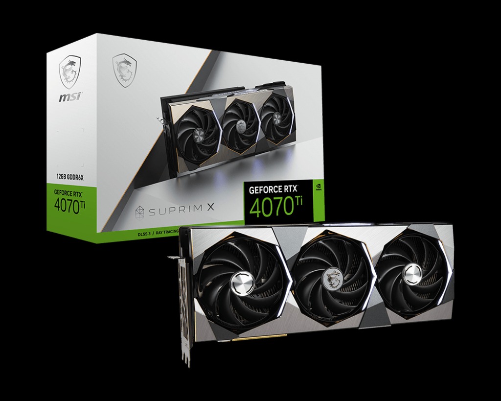 MSI GeForce RTX 4070 Ti SUPRIM X 12G Brand New Local Set FREE Delivery ...