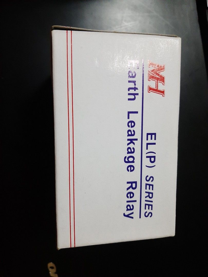 Mun Hean MH Earth Leakage Relay EL30P, EL30, EL10P., Computers & Tech ...