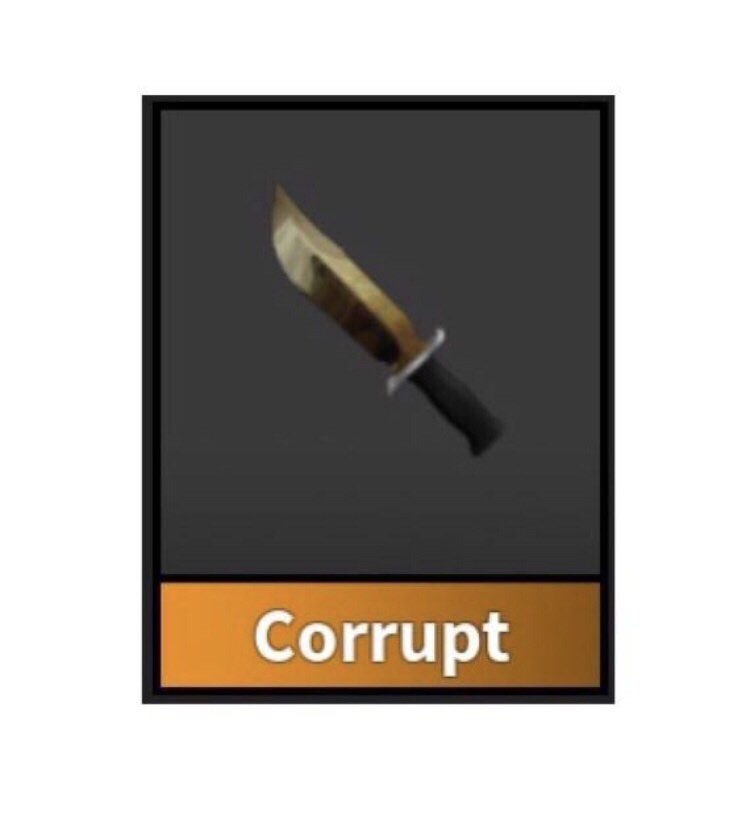 Murder Mystery 2 (MM2) Corrupt, Hobbies & Toys, Toys & Games on Carousell