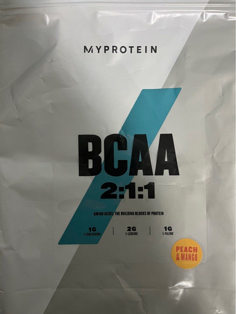MyProtein BCAA 2:1:1 (1kg), Health & Nutrition, Health Supplements ...