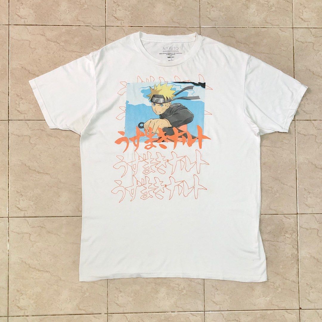 Naruto Shippuden official merch tee, Men's Fashion, Tops & Sets ...