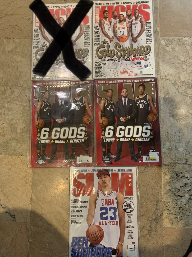 NBA Slam magazines Philippines edition 200 each, Hobbies & Toys, Books ...