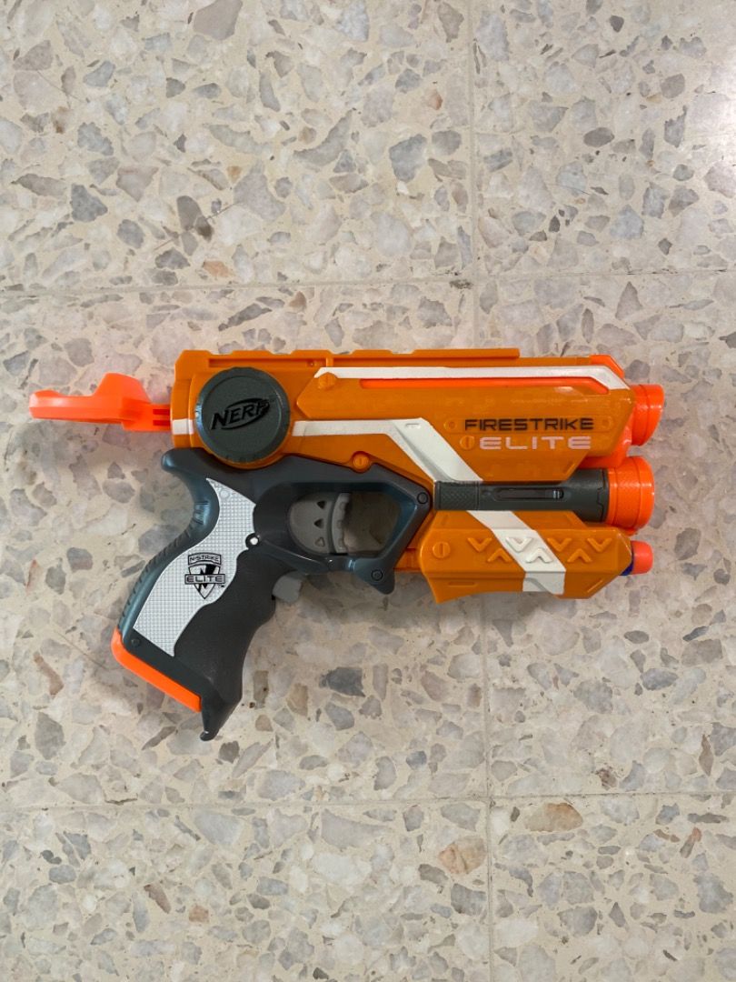 Nerf Gun Firestrike Elite, Hobbies & Toys, Toys & Games on Carousell