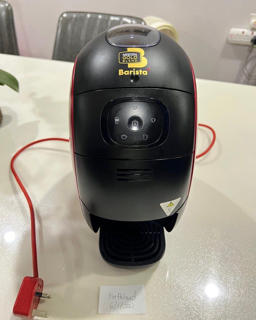 Nescafe Gold Barista Coffee Machine, TV & Home Appliances, Kitchen ...