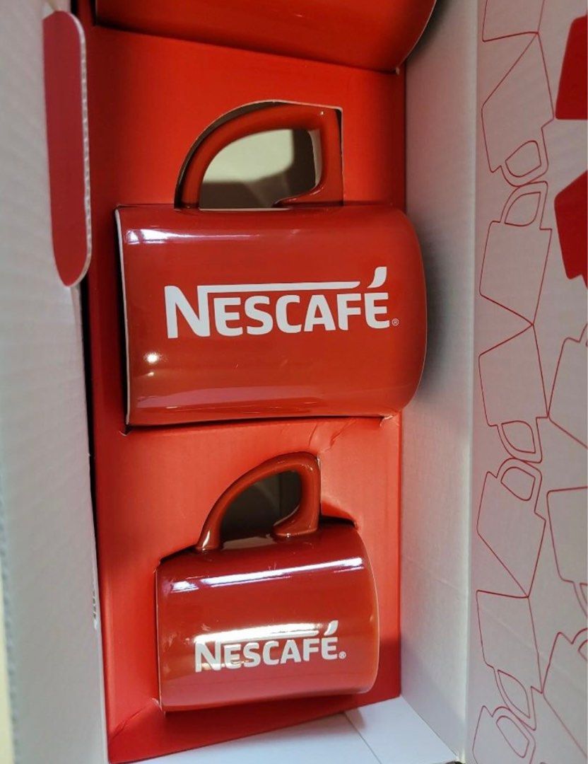 Nescafe Mugs / Cups (set of 3), Furniture & Home Living, Kitchenware ...