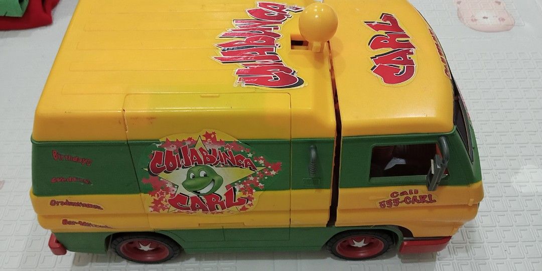 Ninja Turtle TMNT Carl Pizza Van, Hobbies & Toys, Toys & Games on Carousell