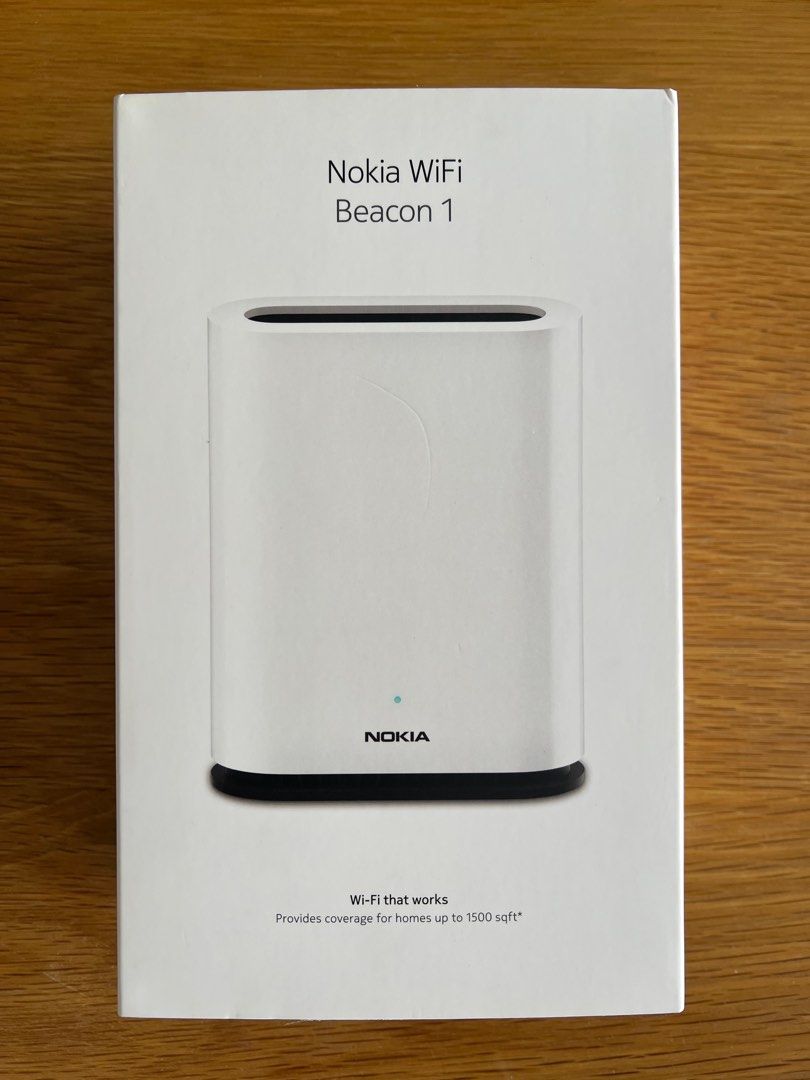 Nokia WiFi Beacon 1 router, Computers & Tech, Parts & Accessories ...