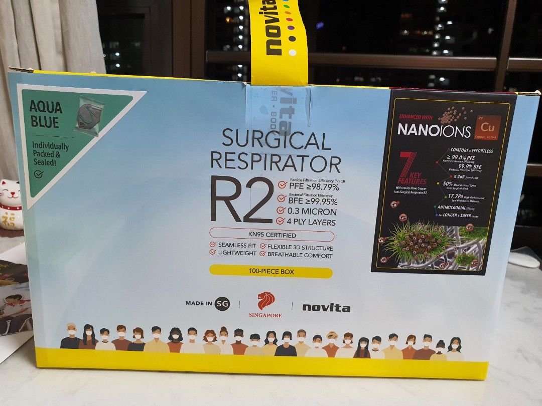 Novita Respirator R2, Everything Else on Carousell