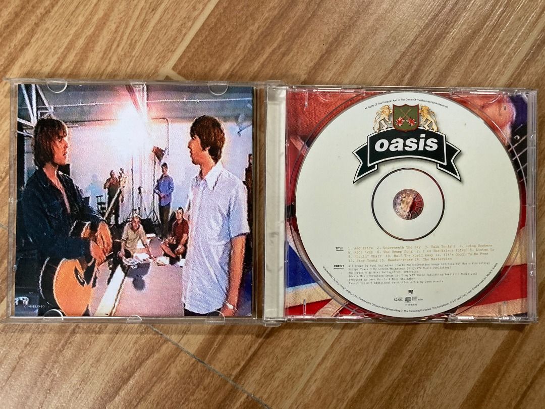 Oasis - The Masterplan, Hobbies & Toys, Music & Media, CDs & DVDs on ...