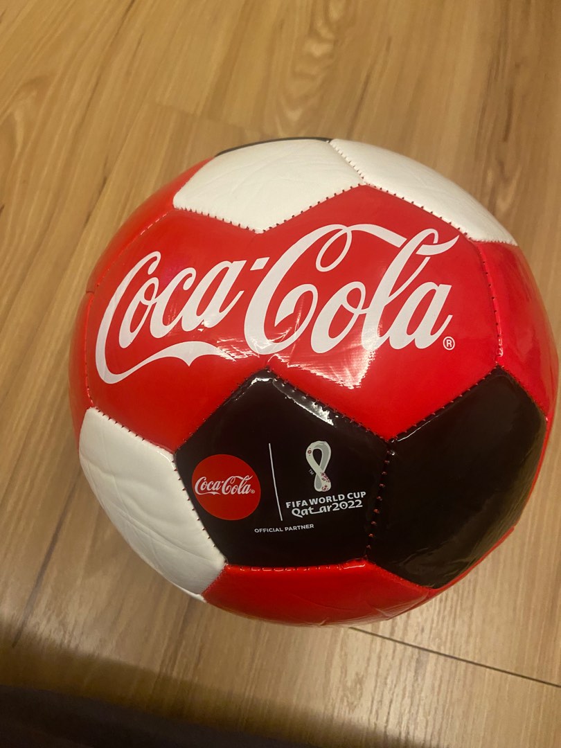 Official Coca Cola size 5 football, Sports Equipment, Sports & Games ...