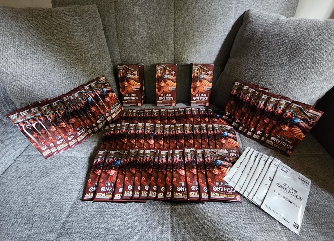 One Piece Trading Card Game OP-02 OP02 Packs / 5 Packs for $3, Hobbies ...