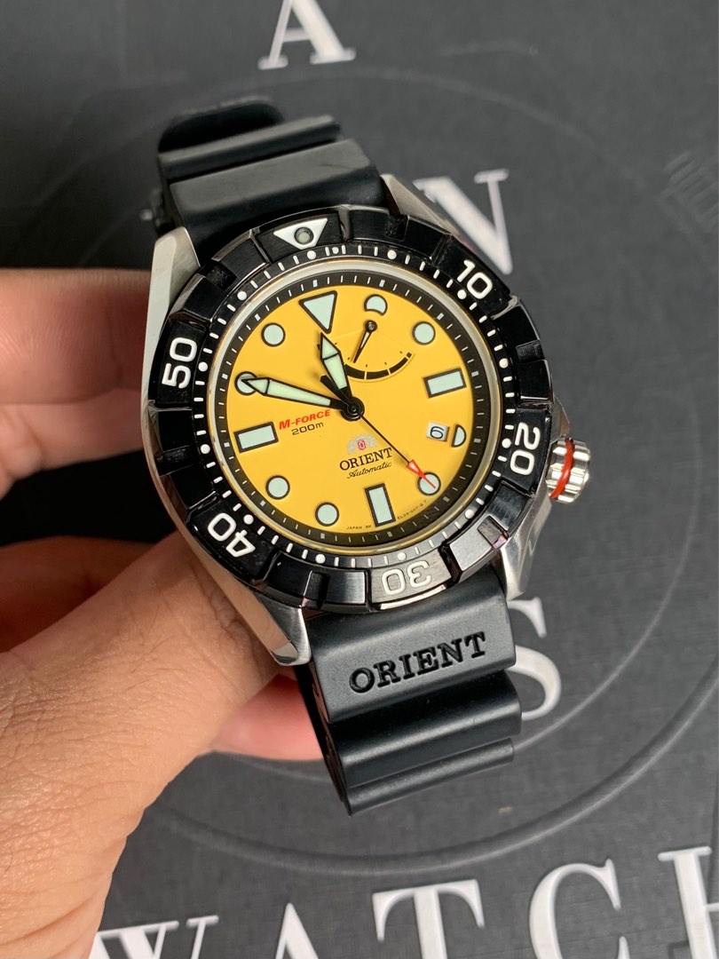 Orient M-Force Automatic Diver, Men's Fashion, Watches & Accessories, Watches on Carousell