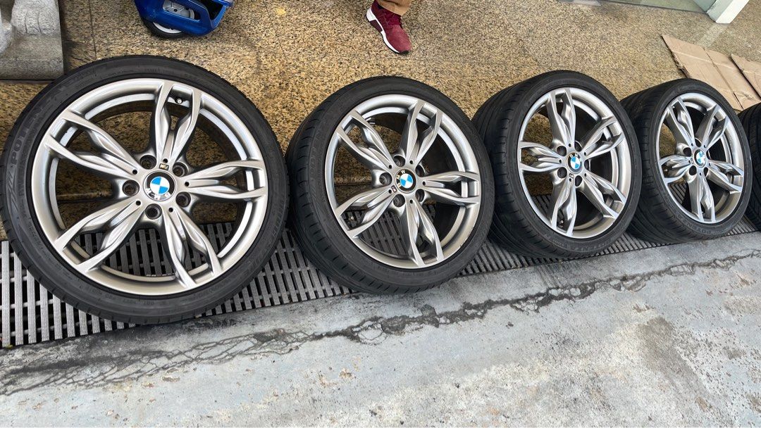 Original BMW 18 Inch Rims, Car Accessories, Tyres & Rims on Carousell