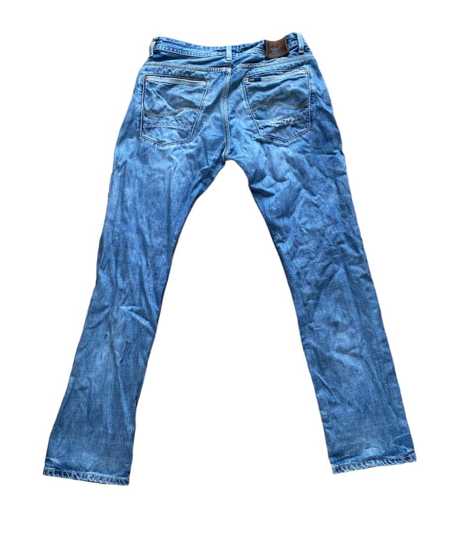 Original Lee pipes jeans, Men's Fashion, Bottoms, Jeans on Carousell