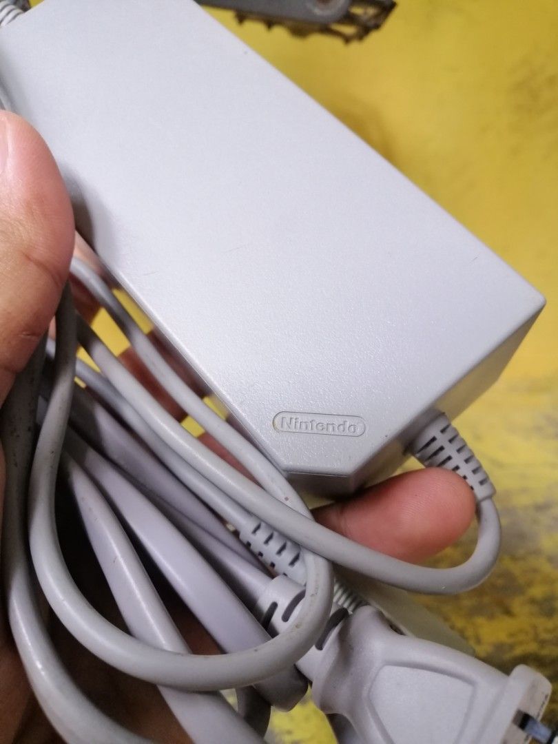 Original Nintendo Wii Ac Adapter 110v Dc 12V 3.7A RVL-002 Japan, Video ...