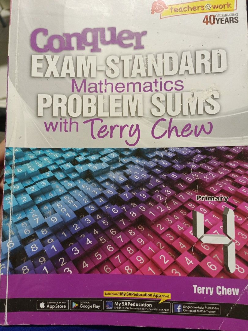P4 maths terry chew problem sums pri 4, Hobbies & Toys, Books ...