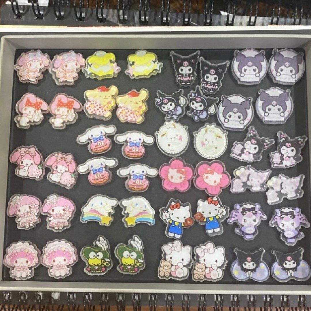 Paired Sanrio Small Acrylic, Hobbies & Toys, Stationery & Craft, Other ...
