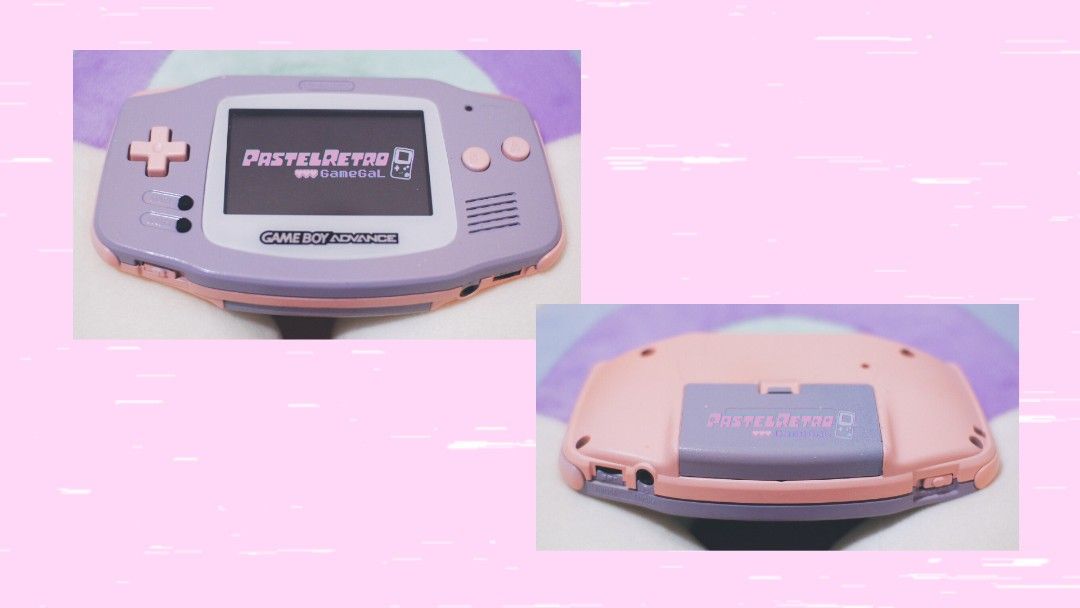 Pastel Modded Gameboy Advance, Video Gaming, Video Game Consoles ...