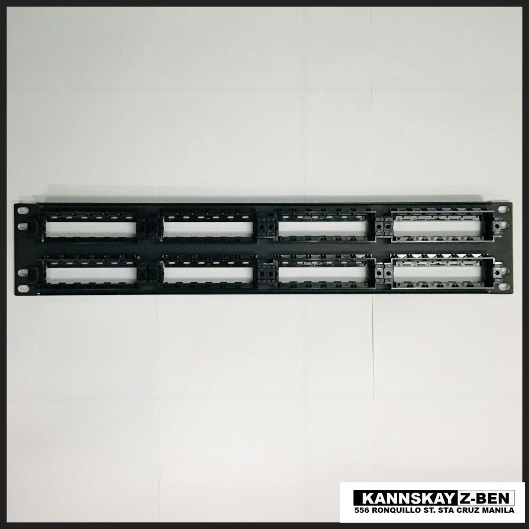 PATCH PANEL 48 PORTS CAT6 AMP COMMSCOPE, Computers & Tech, Parts ...