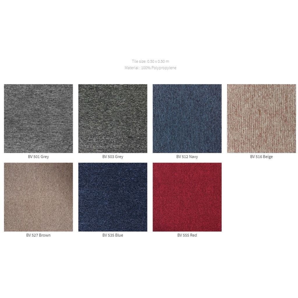 Per Piece CARPET TILES 50cm x 50cm for Homes, Shops & Offices DIY ...