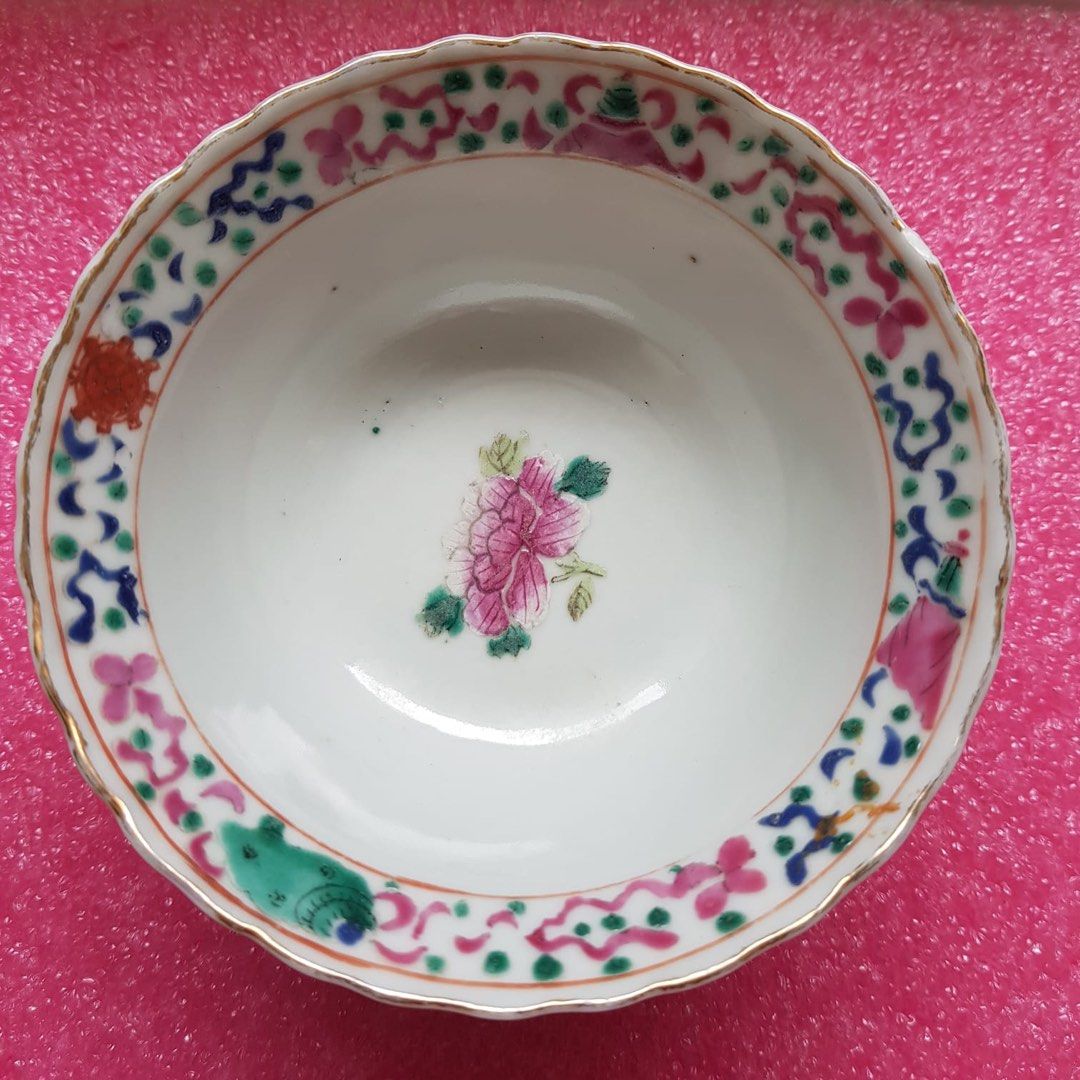 Peranakan nyonya tea cups, Furniture & Home Living, Kitchenware ...
