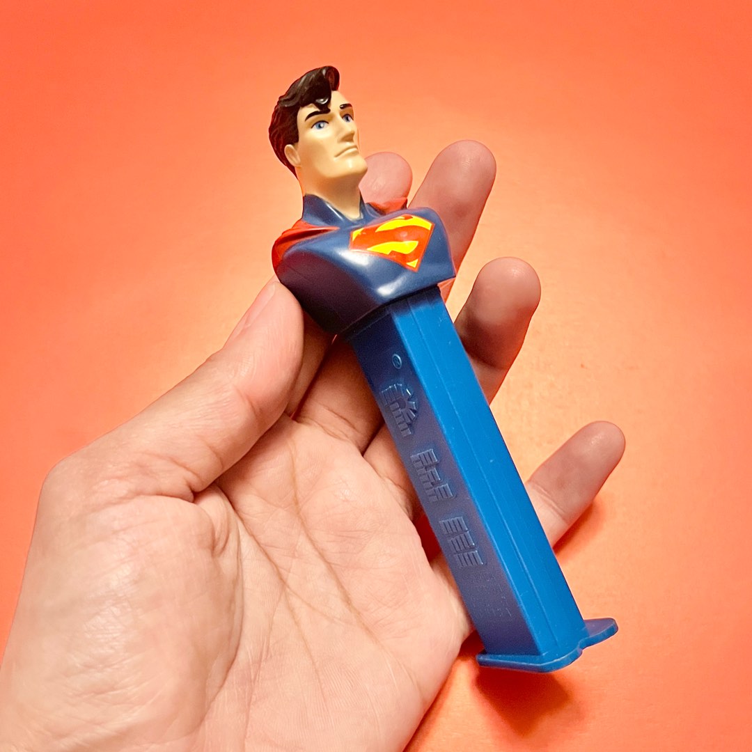 PEZ Candy Dispenser Toy - DC Comics - Superman - Super Man - JL Justice ...