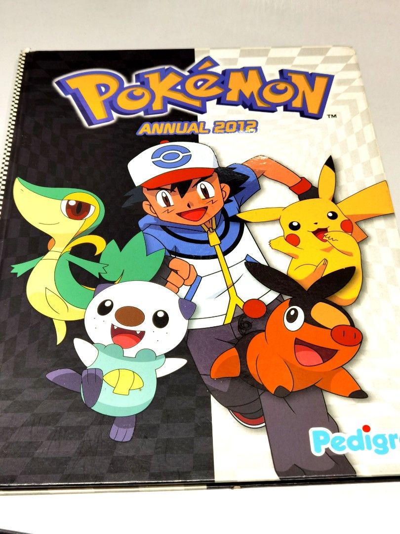 Pokemon Annual 2012 Hardcover Book Magazine Comic By Pedigree, Hobbies ...