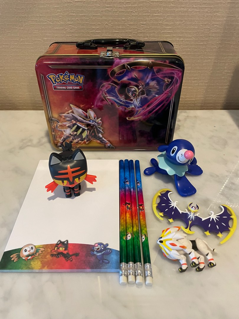 Pokemon lunch box and stationary, Hobbies & Toys, Toys & Games on Carousell