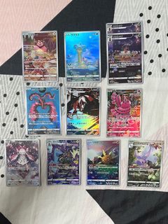 Pokemon TCG V Star Universe Zamazenta V Entei V SAR SR and AR, Hobbies & Toys, Toys & Games on ...