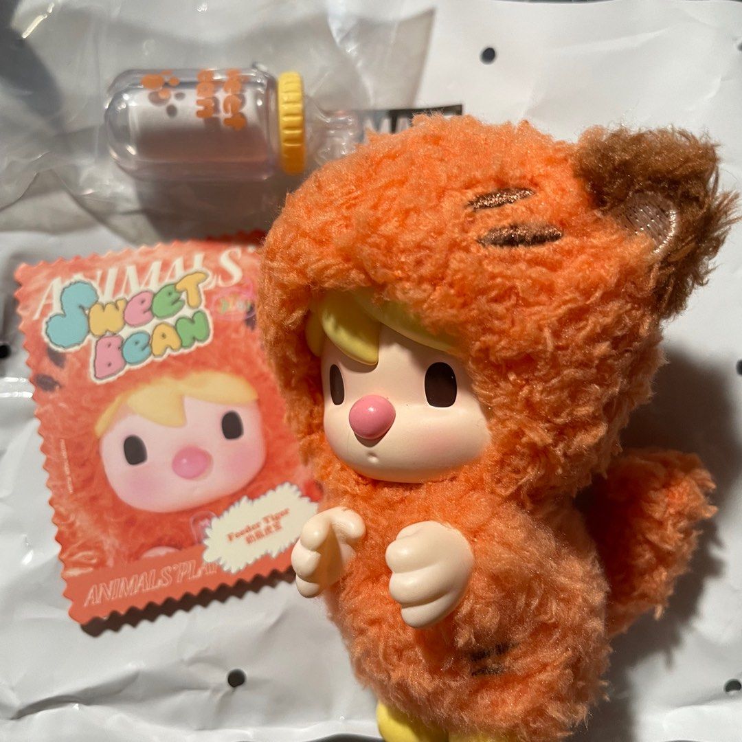 POPMART Sweet Bean animal babies tiger, Hobbies & Toys, Toys & Games on ...