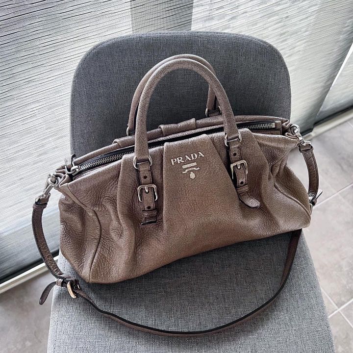 Prada 2- way bag, Luxury, Bags & Wallets on Carousell