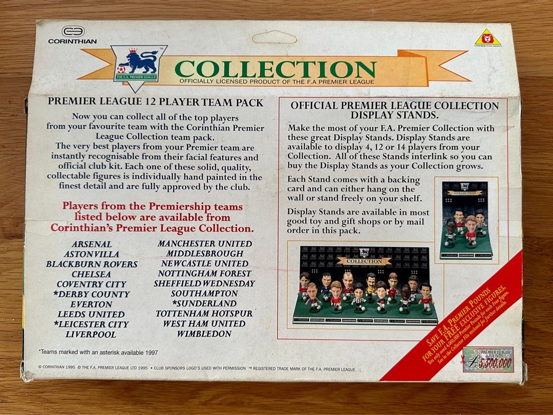 Corinthian Premier League Collection (Manchester United) with 12 ...