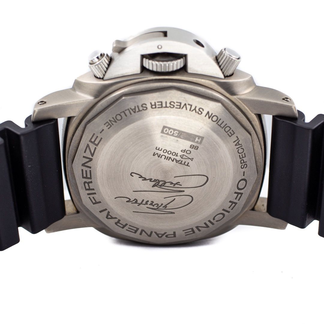 Preowned Panerai Luminor Submersible 1950 Chrono 1000m Slytech PAM 202 ...