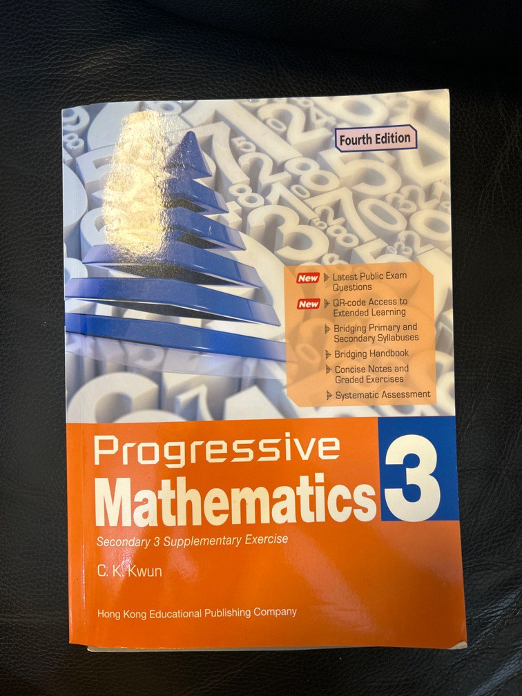 Progressive mathematics ( form 3 ), 興趣及遊戲, 書本 & 文具, 教科書 - Carousell