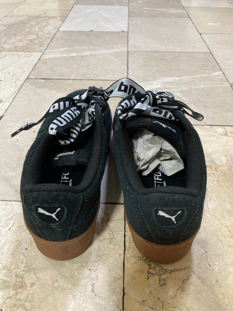 Puma Vicky Platform Ribbon, Women's Fashion, Footwear, Sneakers on ...