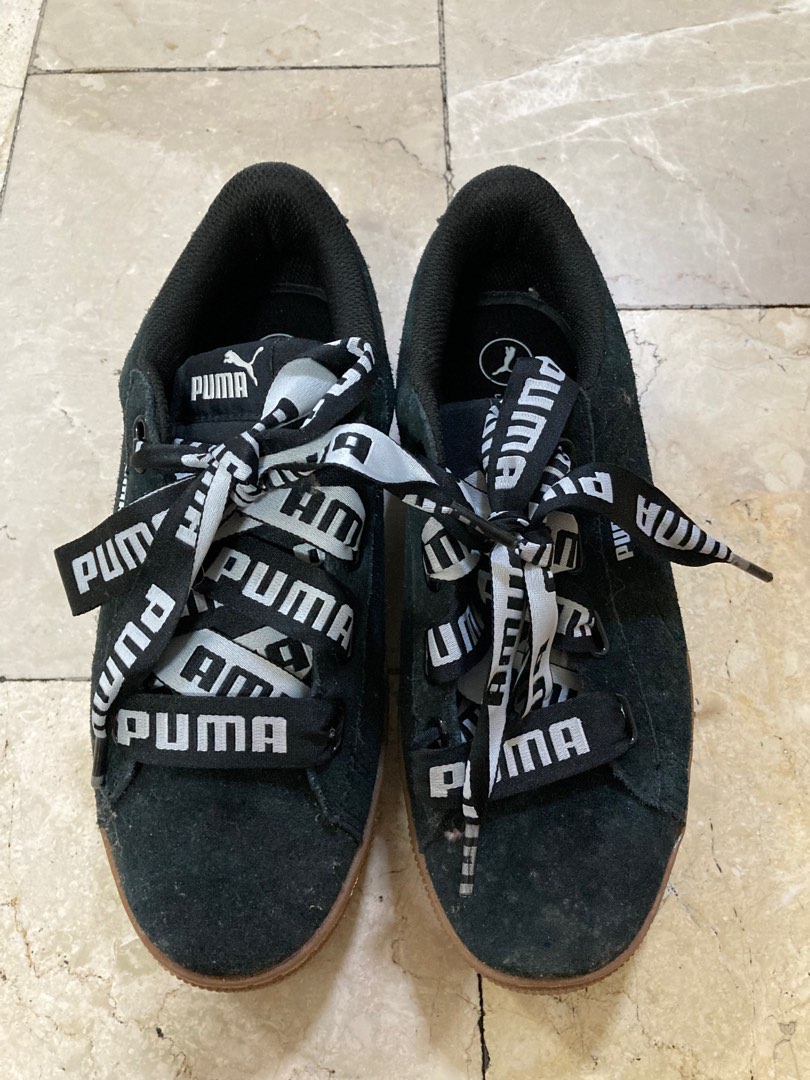 Puma Vicky Platform Ribbon, Women's Fashion, Footwear, Sneakers on ...