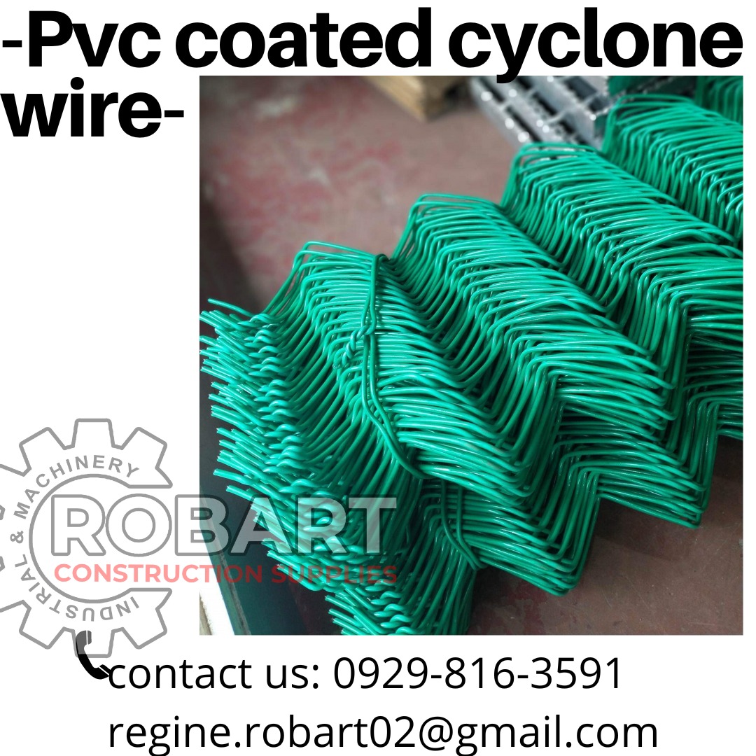 -Pvc coated cyclone wire-, Commercial & Industrial, Construction Tools ...