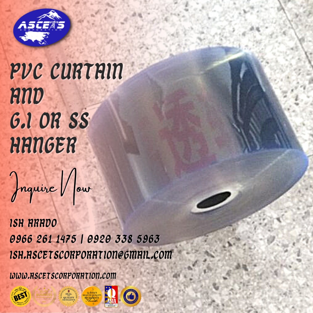 pvc curtain clear/yellow plain/rib, Commercial & Industrial ...