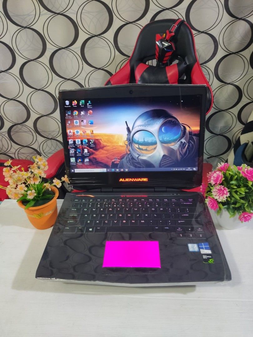 [RAM 16GB] Laptop Gaming Alienware 14 Core i7-4700 RAM 16GB/SSD+HDD ...