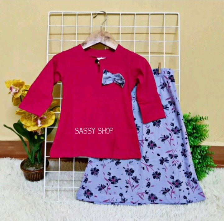 RAYA RAYA RAYA 2023 Kids Fashion Baju Kurung, Babies & Kids, Babies ...