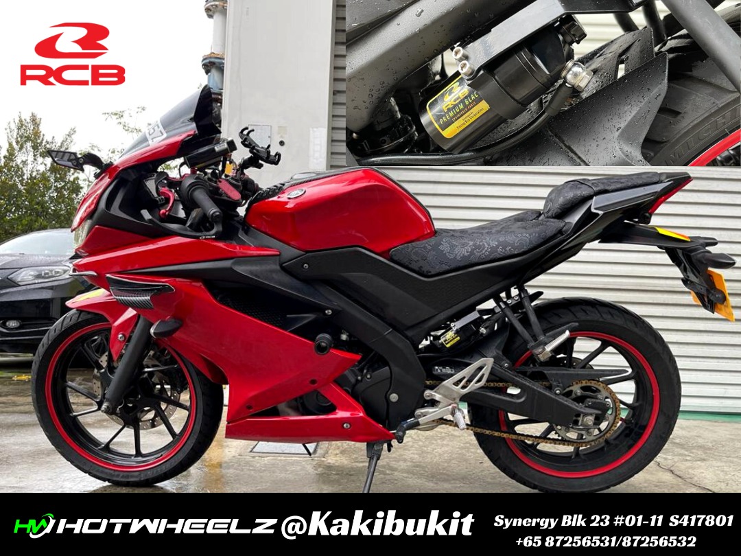 RCB DB-2 LINE SUSPENSION-YAMAHA R15, Motorcycles, Motorcycle ...