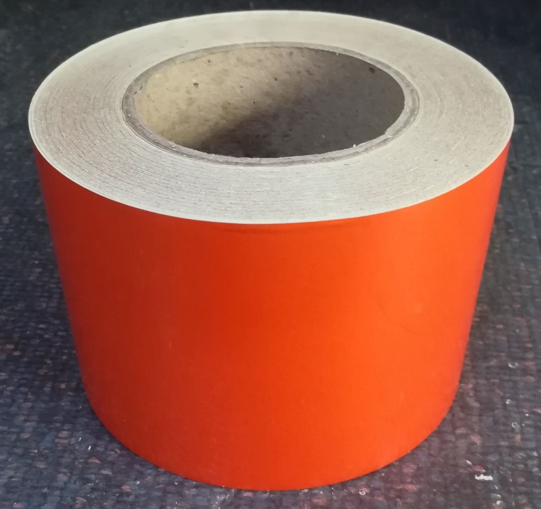 Reflector Sticker Plain Orange (4 inches x 40-50m), Commercial ...