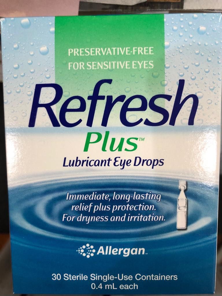Refresh Plus Lubricant Eye Drops, Beauty & Personal Care, Vision Care ...
