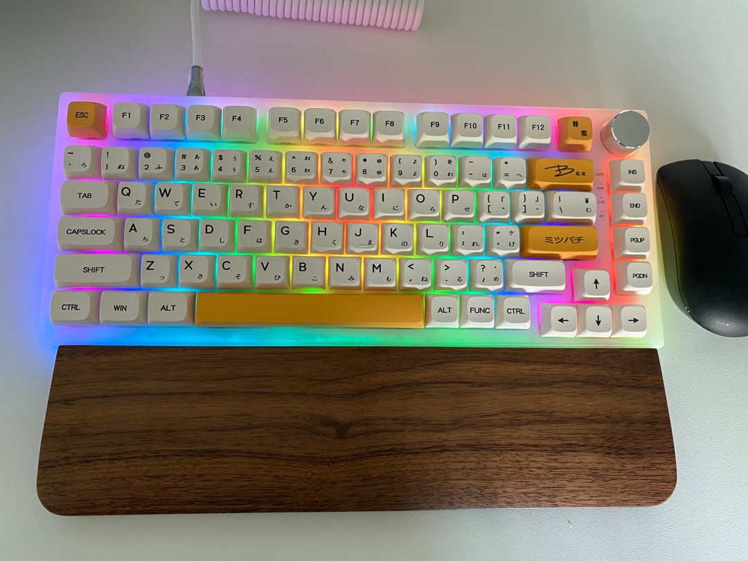 RGB thocky Custom Mechanical Keyboard, Computers & Tech, Parts ...